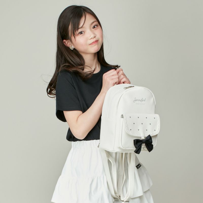 リボン付きポケット合皮ミニリュック の商品ページ| JENNI リボン付きポケット合皮ミニリュック の商品ページ| JENNI